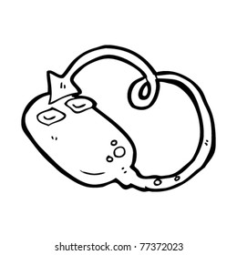 Evil Computer Mouse Cartoon Stock Vector (Royalty Free) 77372023 ...