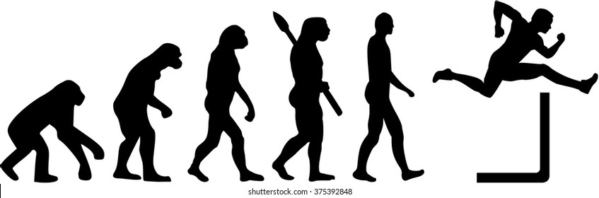 Runner Evolution: Over 125 Royalty-Free Licensable Stock Vectors ...