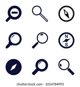 Exploration Icons Set 9 Editable Filled Stock Vector (Royalty Free ...