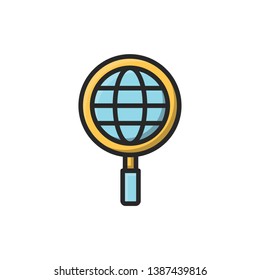 Explore Icon Vector Icon Ui Design Stock Vector (Royalty Free ...