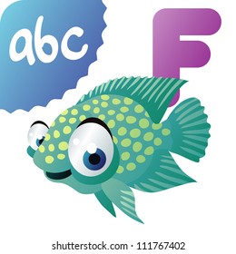 F Fish Stock Vector (Royalty Free) 111767402 | Shutterstock