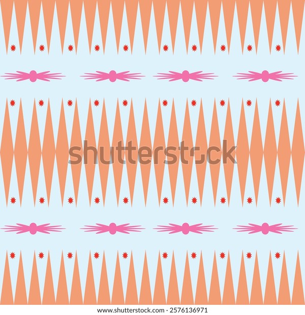 Fabric Pattern Vector Files Used Create Stock Vector (Royalty Free ...