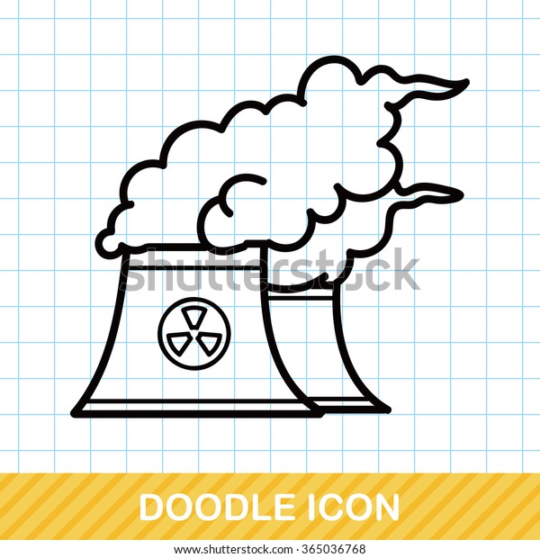 Factory Doodle Stock Vector (Royalty Free) 365036768 | Shutterstock
