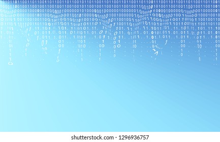 Falling Binary Code Background Digital Technology: vector de stock (libre de regalías ...
