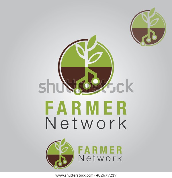 Farmer Network Stock Vector (Royalty Free) 402679219 | Shutterstock