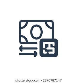 Fast Transaction Processing Qr Code Vector Stock Vector (Royalty Free ...