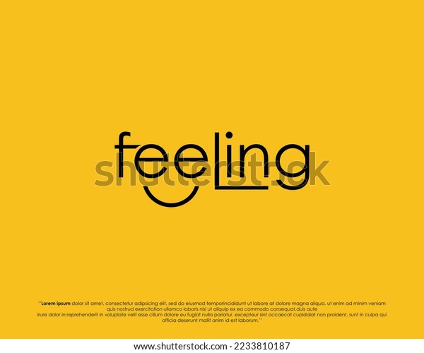 Feel Text Logo Photos, Images & Pictures | Shutterstock