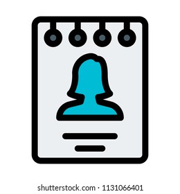 Female User Log Diary Stock Vector (Royalty Free) 1131066401 | Shutterstock