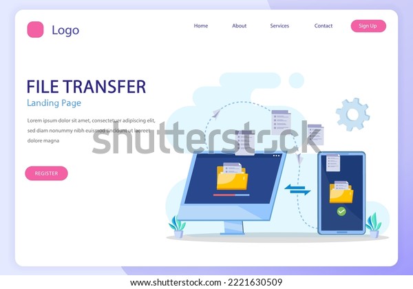 Data Transfer Graphic Royalty-Free Images, Stock Photos & Pictures ...
