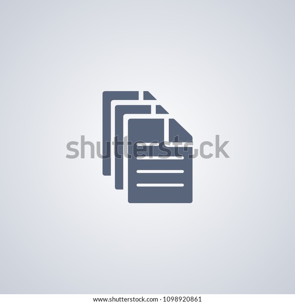 Files Web Documents Vector Best Flat Stock Vector (Royalty Free ...