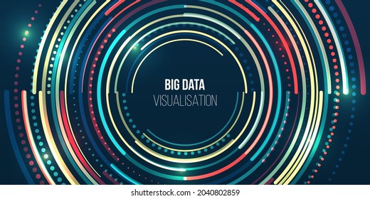Filtering Machine Algorithms Sorting Data Vector Stock Vector Royalty