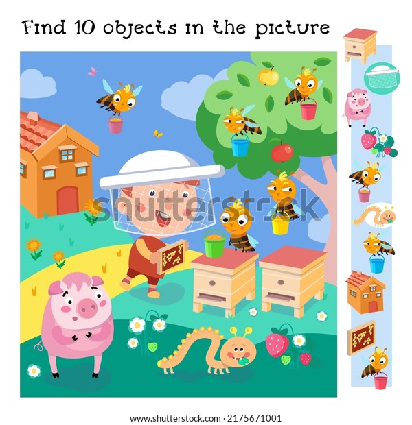 Picture Hidden Picture Art Photos, Images & Pictures | Shutterstock