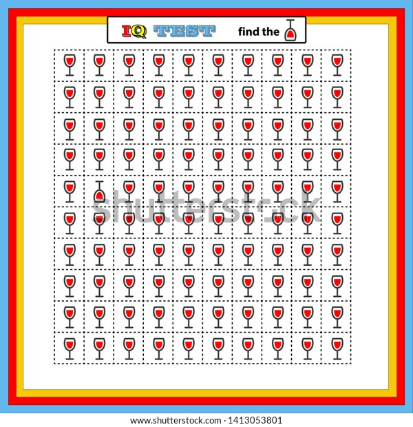 Find Count Write Worksheet Visual Perception Stock Vector (Royalty Free ...