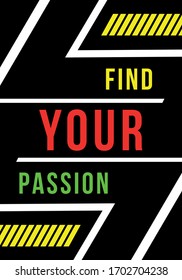 Find Your Passion Vector Graphics Stock Vector (Royalty Free ...
