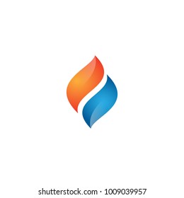 Dynamic Hvac Logo Design Template Featuring Stock Vector (Royalty Free ...