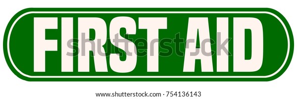 First Aid Sign Stock Vector (Royalty Free) 754136143 | Shutterstock