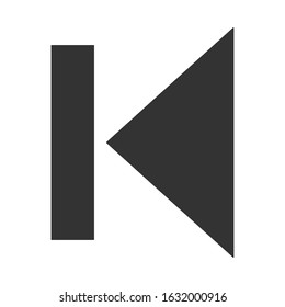 First Previous Icon Vector Graphics Stock Vector (Royalty Free ...