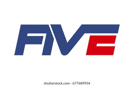 Five Logo Vector Logotype Stock Vector (Royalty Free) 677689954 ...