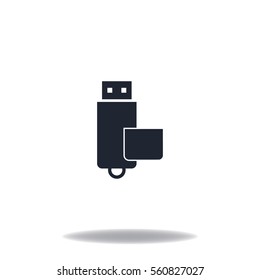Pendrive Icon Pendrive Symbol Design Electronic Stock Vector (Royalty ...