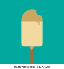 Milk Tea Flavor Popsicle Couple Bites Stock Photo 1759469915 | Shutterstock