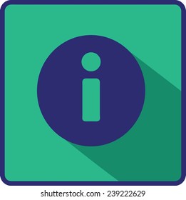 Flat Vector Information Icon Stock Vector (Royalty Free) 239222629 ...