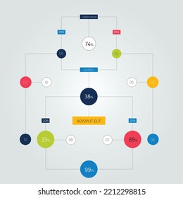 Mind Map Flow Chart Infographic Stock Vector (Royalty Free) 2215955767 | Shutterstock