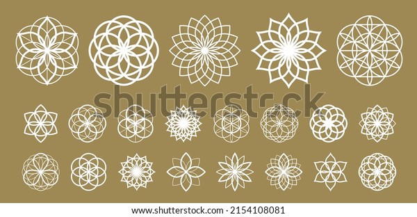 Different Shapes Single Color Pattern Royalty-Free Images, Stock Photos ...