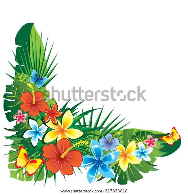 Tropical Flower Corner: Over 1,930 Royalty-Free Licensable Stock ...