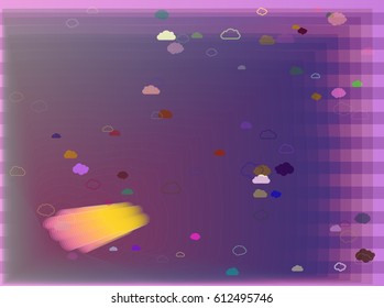 Fog Pattern Art Stock Vector (Royalty Free) 612495746 | Shutterstock