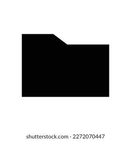 Folder Icon File Vector Office Illustration Stock Vector (Royalty Free ...