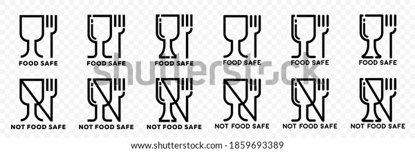 Food Grade Vector Icons Set Wine Stock Vector (Royalty Free) 1859693389 ...