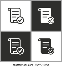 Form Black White Vector Icons Graphic Stock Vector (Royalty Free ...