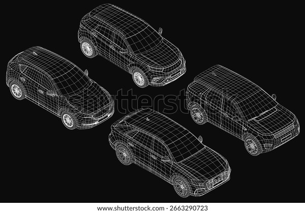 6,136 Car Model Wireframe Royalty-Free Images, Stock Photos & Pictures ...