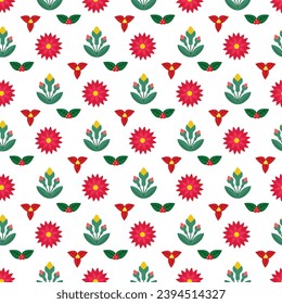 Free Vector Pressed Flowers Pattern Stock Vector (Royalty Free ...