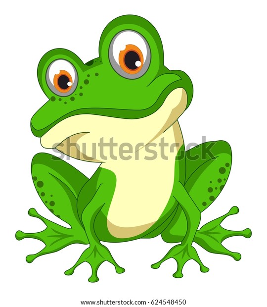 Frog Toad Vector Eps Isolated Background Stock Vector (Royalty Free ...