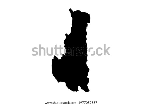 Fully Editable Detailed Vector Map Chinchin Stock Vector (Royalty Free ...