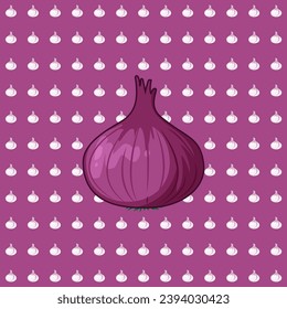 Fully Editable Onion Vector Shape Ready Stock Vector (Royalty Free ...