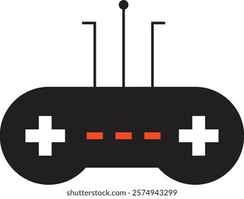 Game Controller Icon Sample Symbols Stock Vector (Royalty Free ...