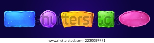 13 2d Blue Slime Images, Stock Photos, 3D objects, & Vectors | Shutterstock
