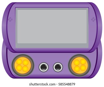 Games Panel Screen Control Small Children Stock Vector (Royalty Free ...