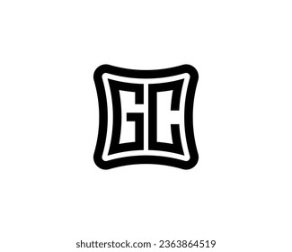 Gc Logo Design Vector Template Stock Vector (Royalty Free) 2363864519 ...