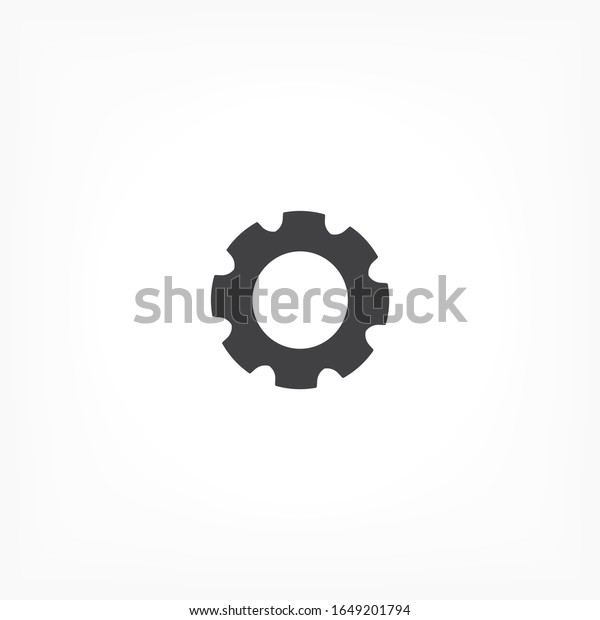 Gear Icon Gear Vector Graphics Display Stock Vector (Royalty Free ...