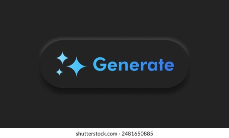 Generate Ai Button User Interface Artificial Stock Vector (Royalty Free) 2481650885 | Shutterstock