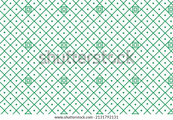 Geometric Green Color Rectangle Shape Vector Stock Vector (Royalty Free ...