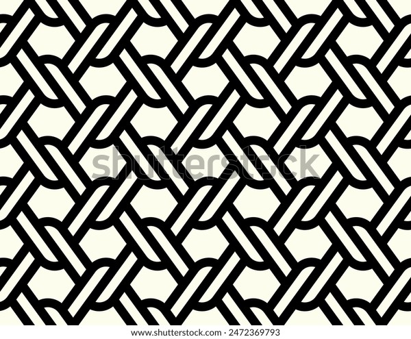 Geometric Repeating Patterns Hexagon Symbol Seamless Stock Vector ...