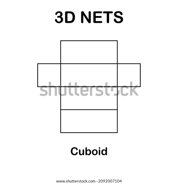 3d Cuboid Net
