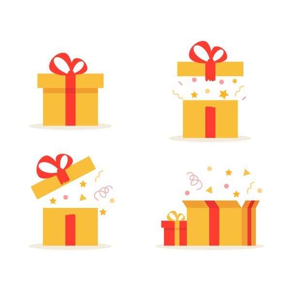 Christmas Gift Box Open And Close: Over 590 Royalty-Free Licensable ...