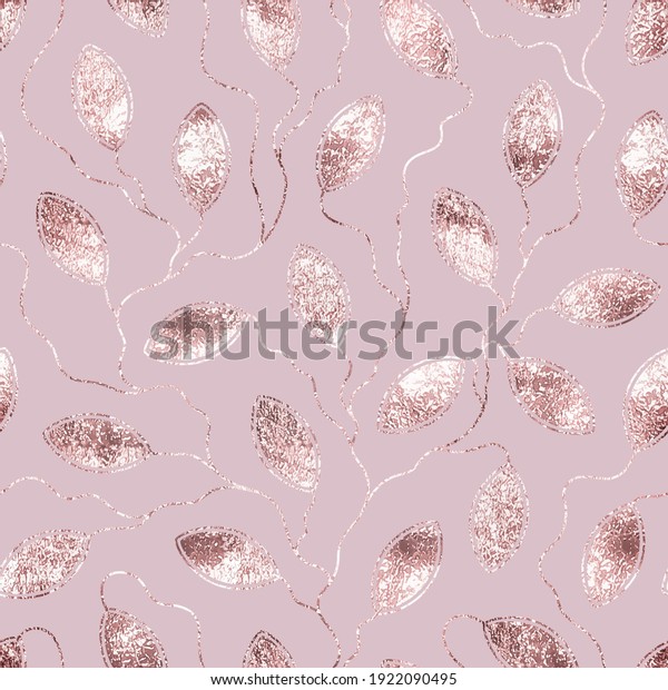 Glam Seamless Pattern Pink Marble Effect Stock Vector (Royalty Free ...