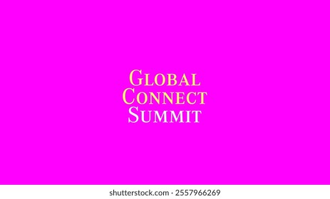 Global Connect Summit Logo Vector Artworks Stock Vector (Royalty Free ...