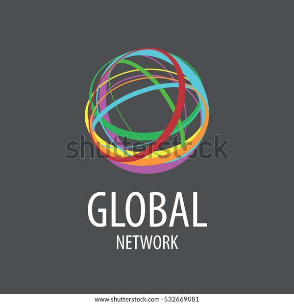 Global Network Logo Vector Stock Vector (Royalty Free) 532669081 ...